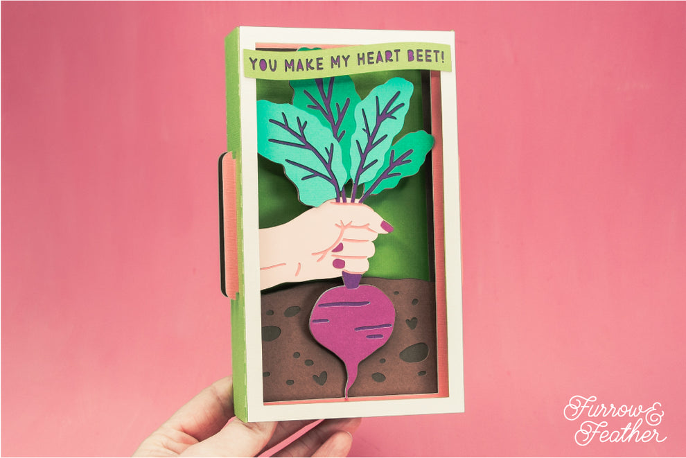 You Make My Heart Beet SVG - Valentine's Day Card SVG – Furrow and ...