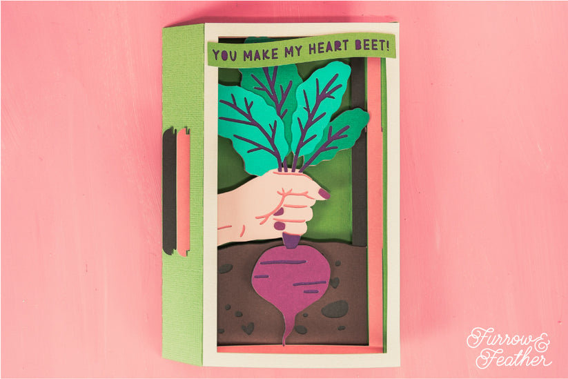 You Make My Heart Beet SVG - Valentine's Day Card SVG – Furrow and ...