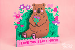 I Love You Beary Much SVG - Valentine's Day Card SVG – Furrow and ...