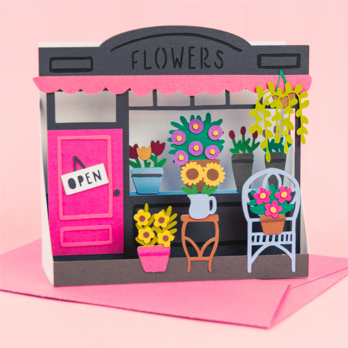 Mother's Day Flower Shop Card SVG – Furrow and Feather SVG